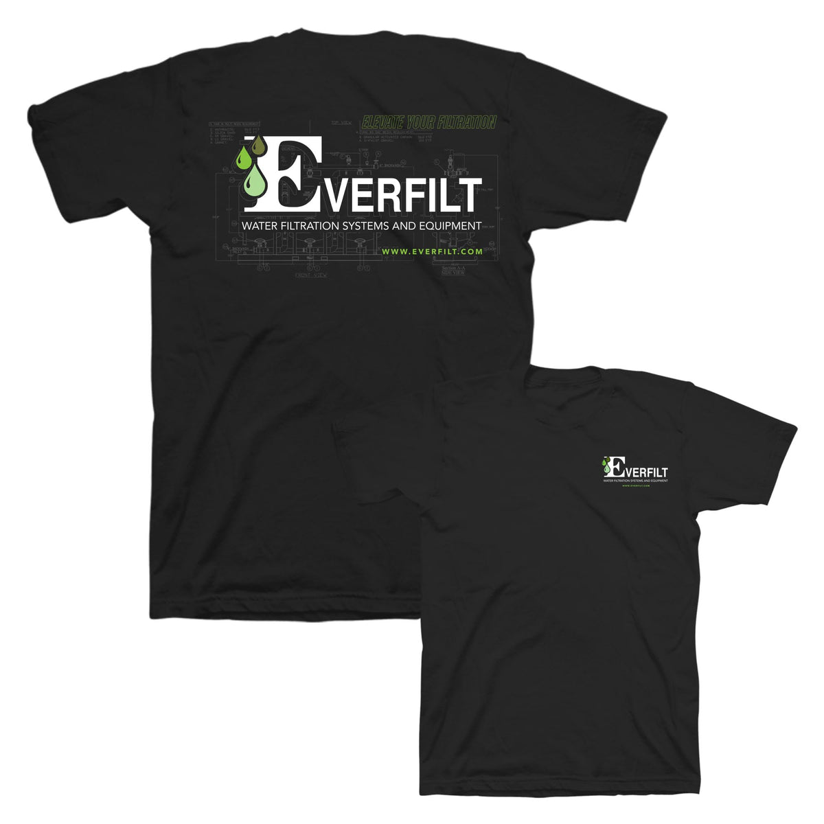 Everfilt® Elevate Your Filtration Short Sleeve T-Shirt – Shop.Everfilt